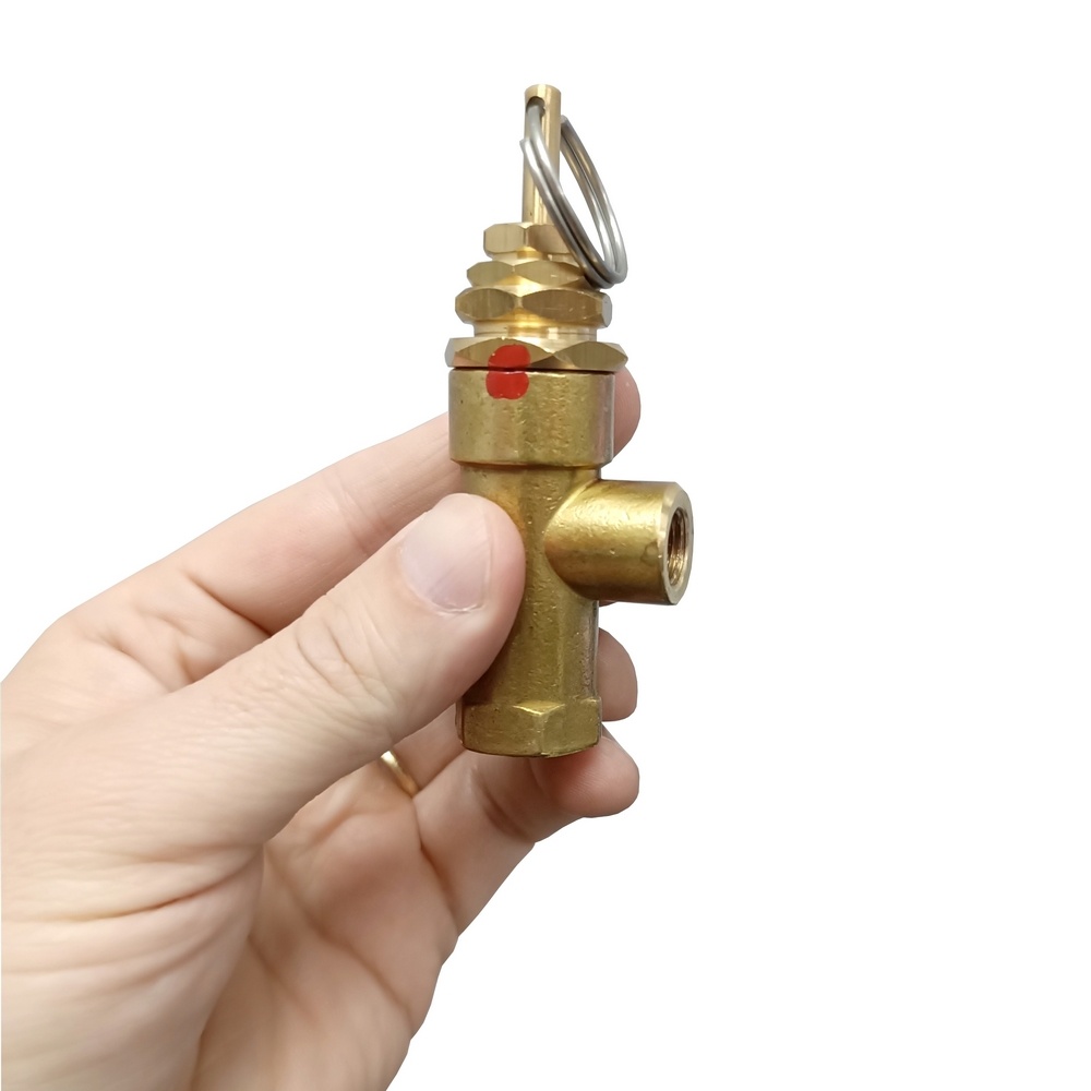 Válvula Piloto AP 145/175 Psi / Libras rosca 1/4" NPT Para Compressores ...